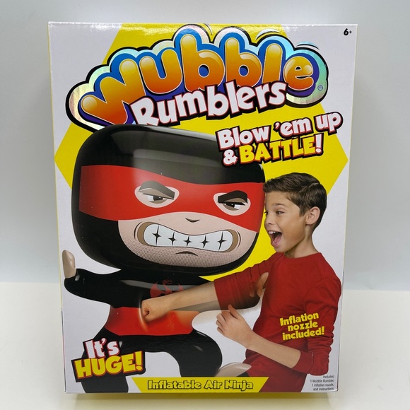Toys | Wubble Rumblers Huge Inflatable Air Ninja Blow Up Battle With ...